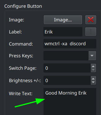 Begining Of entered text missing on output · Issue #303 · timothycrosley/streamdeck-ui · GitHub