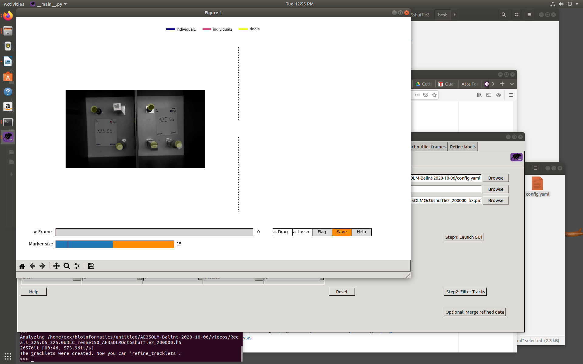 Unable to extract/refine tracklets, output h5 file contains all nan · Issue #949 · DeepLabCut ...