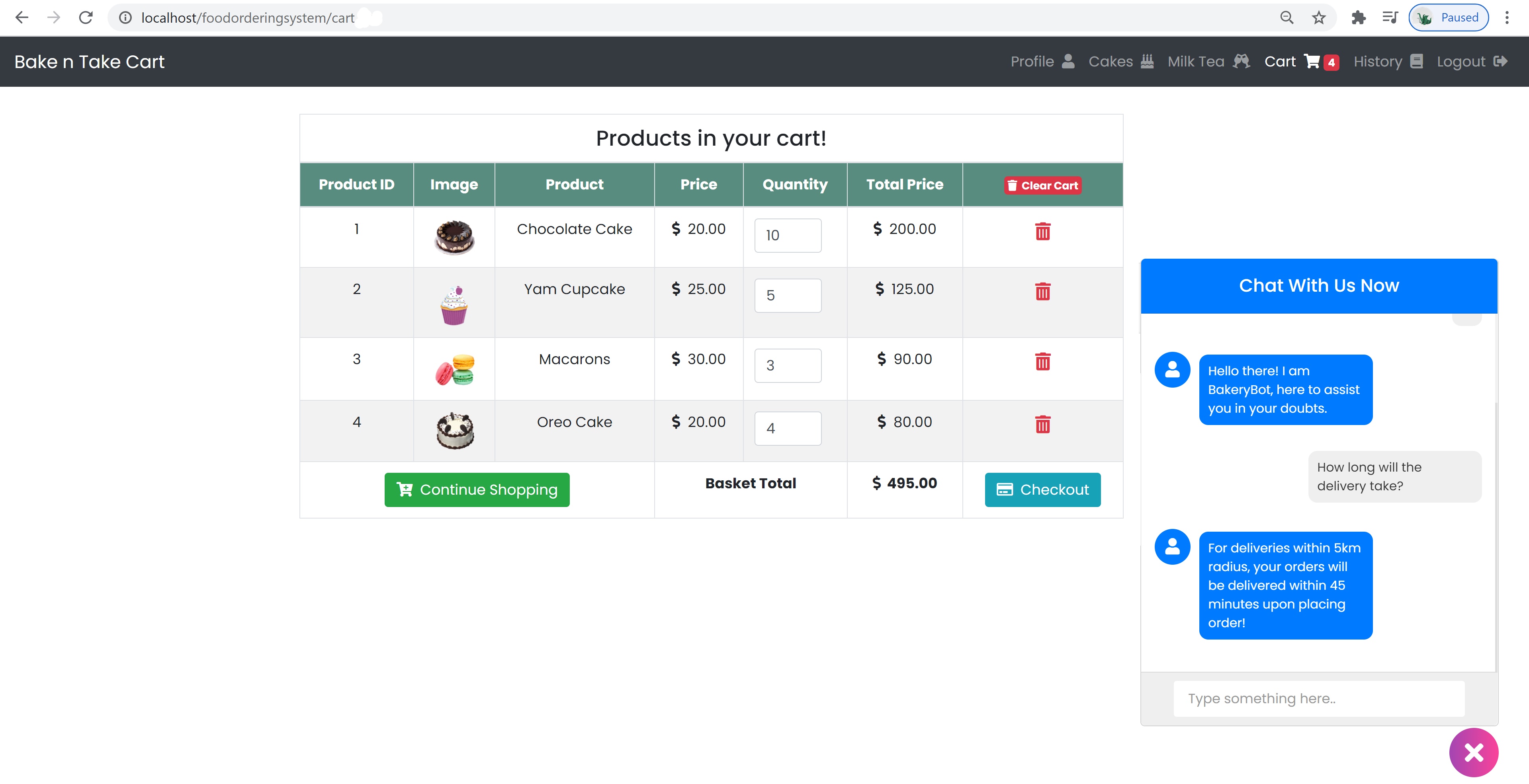 GitHub - ritendra97/Online-Food-Ordering-System: It is an E-Commerce ...