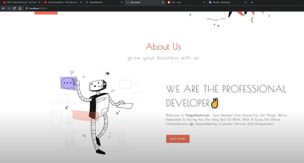 GitHub - ritendra97/Dynamin_Website: In this project I have created a Complete Responsive ...