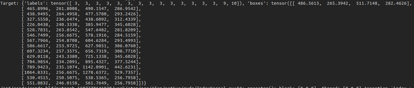 RuntimeError: CUDA error: device-side assert triggered · Issue #61329 · pytorch/pytorch · GitHub