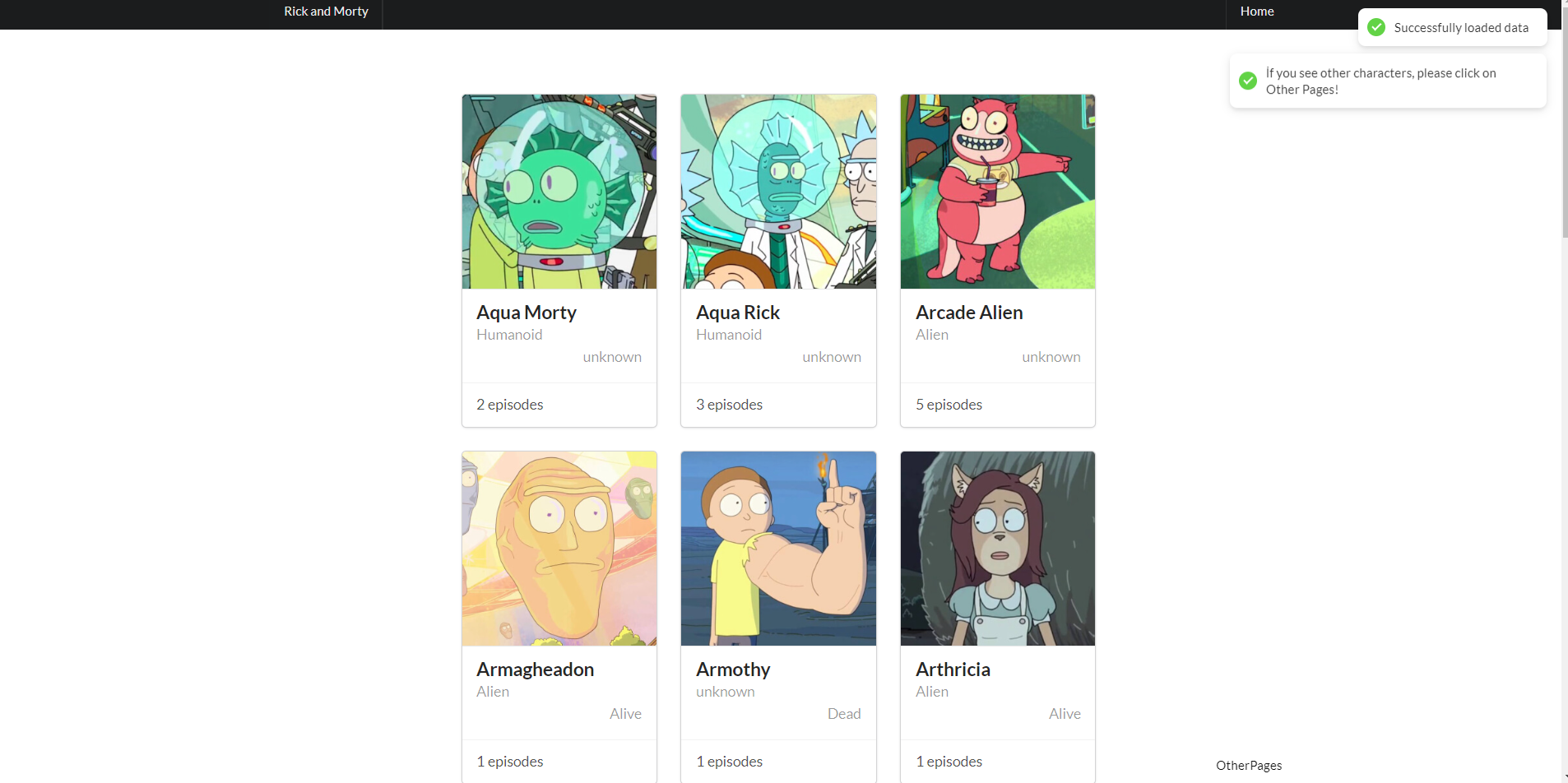 GitHub - codeBatu/RickAndMortyReactApp: Rick And Morty ReactApp With Semantic Ui