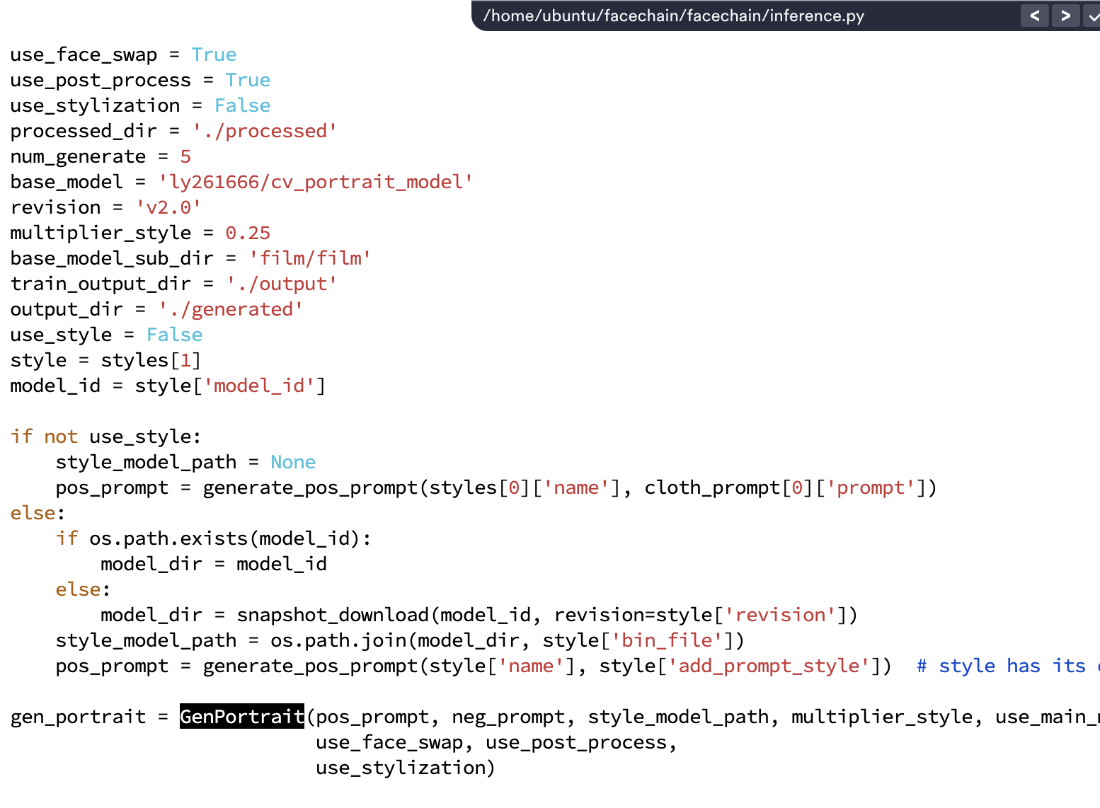 find a bug · Issue #151 · modelscope/facechain · GitHub