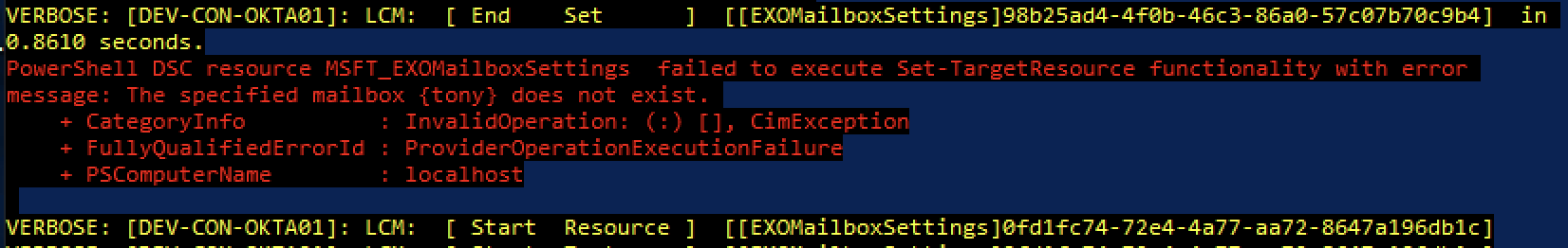 The SendConfigurationApply function did not succeed · Issue #2224 · microsoft/Microsoft365DSC ...