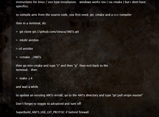 install ANts · Issue #1000 · ANTsX/ANTs · GitHub
