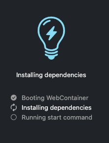 Stackblitz stuck on installing dependencies for auto-generated Angular 13 app · Issue #382 ...