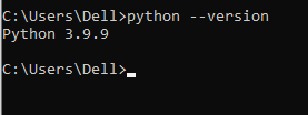 bug: After installation and setting the python version it doesn't activate the set python ...