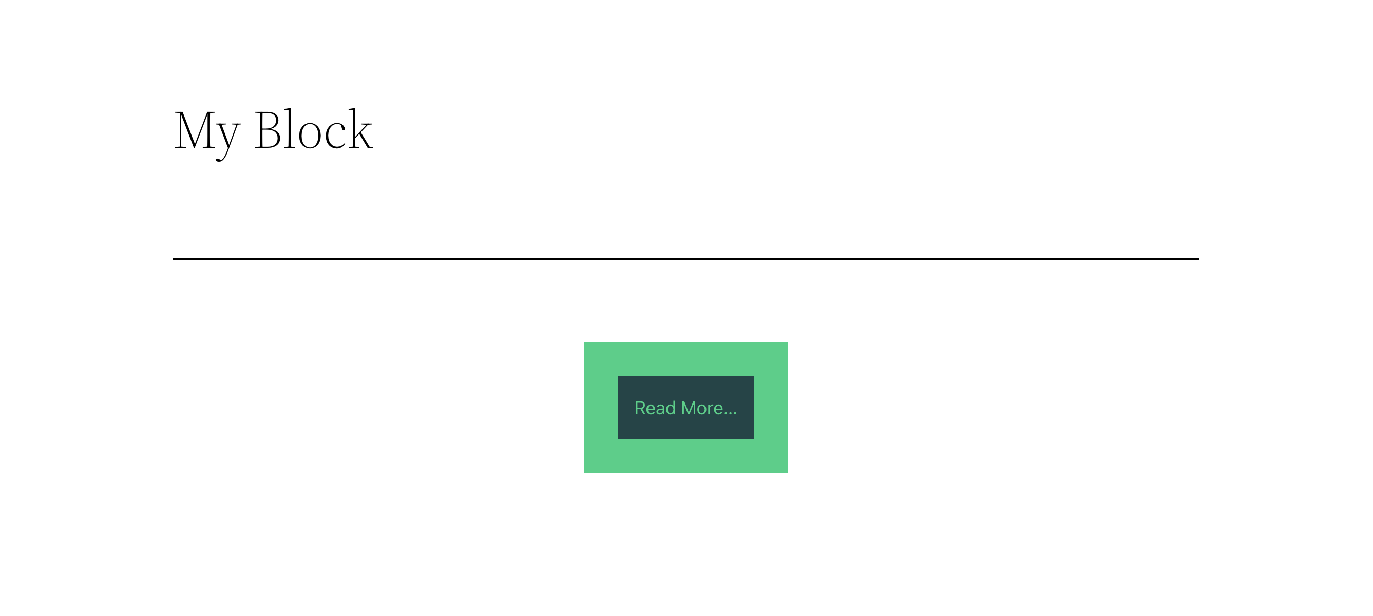 Read more block not working properly on the front side. · Issue #48168 · WordPress/gutenberg ...