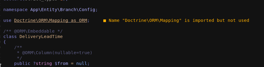 Unused imports does not take into account anntations: · Issue #1772 · phpactor/phpactor · GitHub