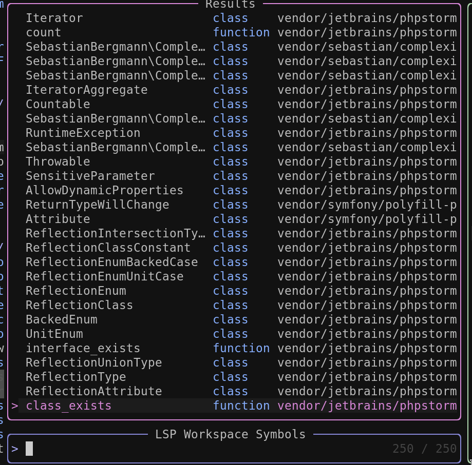 Implementation for WorkspaceSymbols · Issue #1876 · phpactor/phpactor · GitHub
