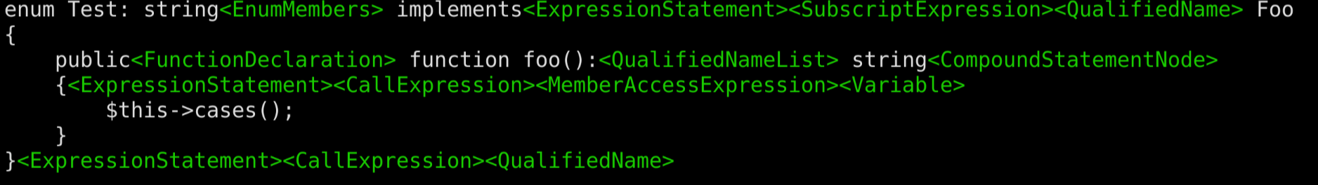 Enums with interface do not resolve correctly · Issue #2220 · phpactor/phpactor · GitHub