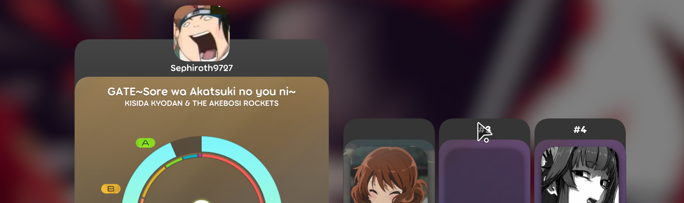 Own score panel in multiplayer result screen is missing placement rank ...