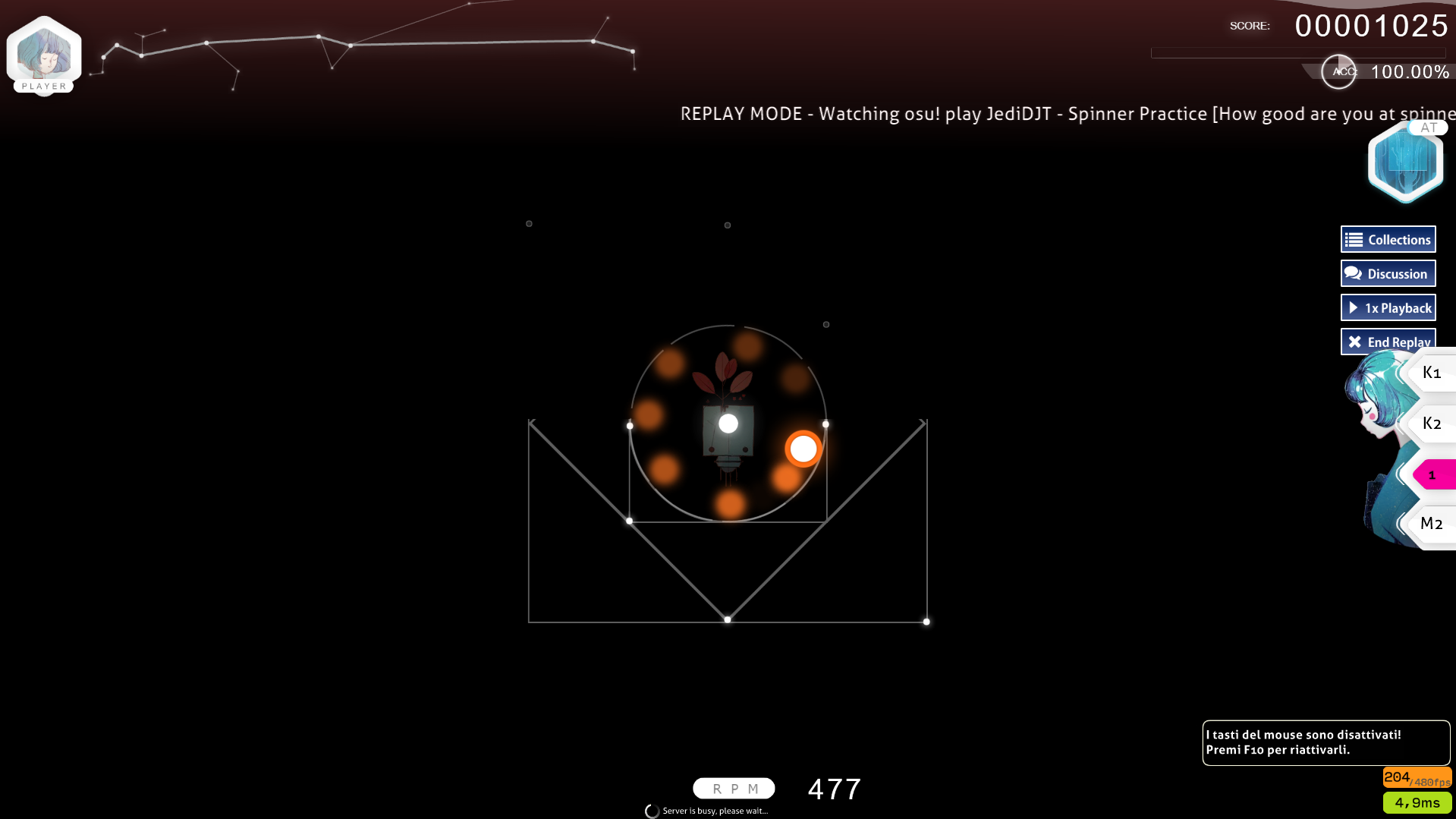 Spinner filling animation is shifted down compared to stable · Issue ...