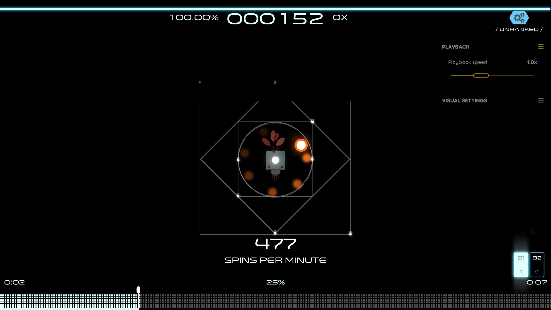 Spinner filling animation is shifted down compared to stable · Issue ...