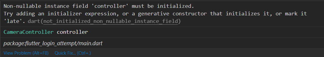 Camera Readme Examples Need To Be Updated · Issue 84850 · Flutterflutter · Github
