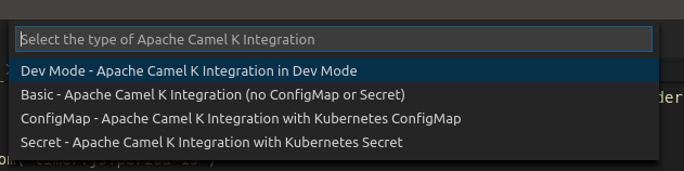 Handle Deployment Via Camel K Command Line Executable With Dev Option Set · Issue 56 · Camel