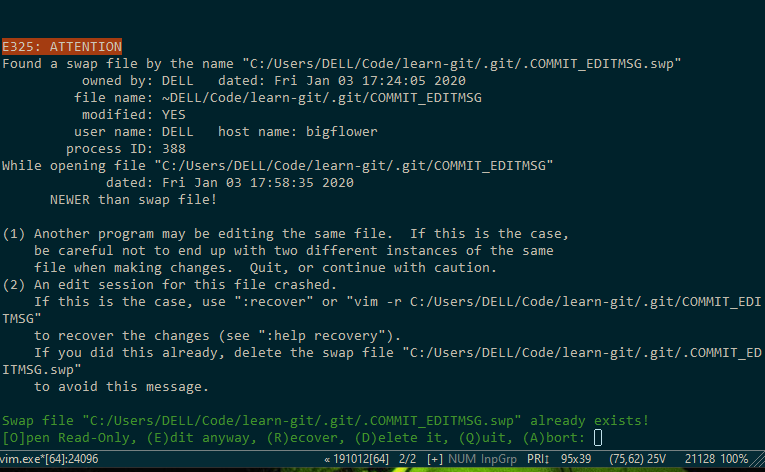 git commit 出错了，没找出什么原因 · Issue #864 · neolee/pilot · GitHub