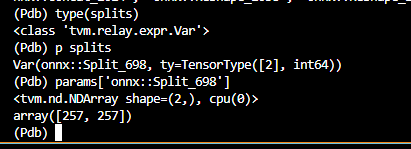 [Bug] Convert Model failed due to dynamic Split, but it's not · Issue #12885 · apache/tvm · GitHub