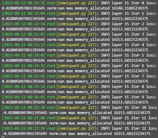 why quantize opt-1.3b or llama 7b with W8A8 config loss is nan? · Issue #8 · OpenGVLab/OmniQuant ...