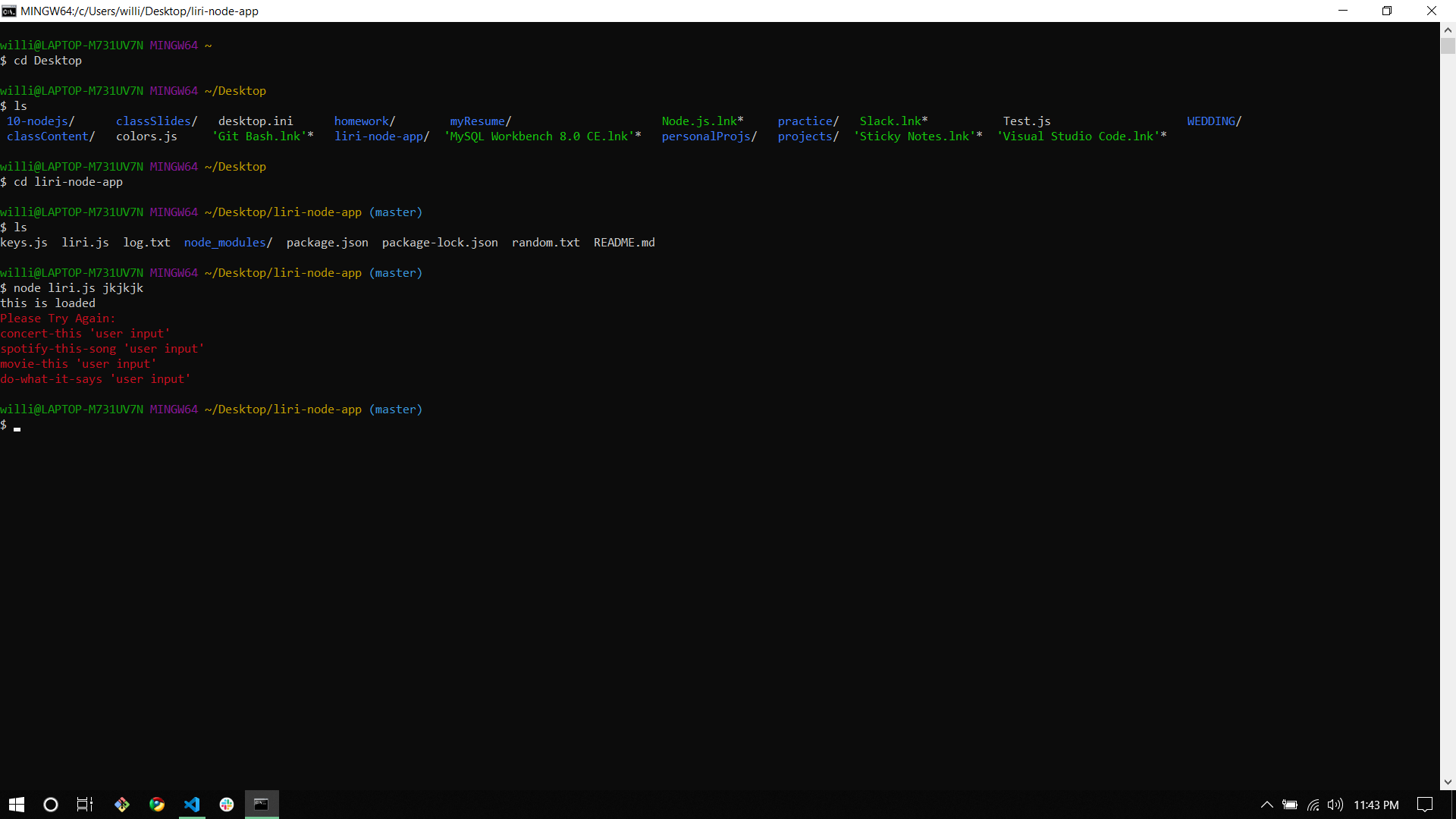 GitHub - wferebee/liri-node-app