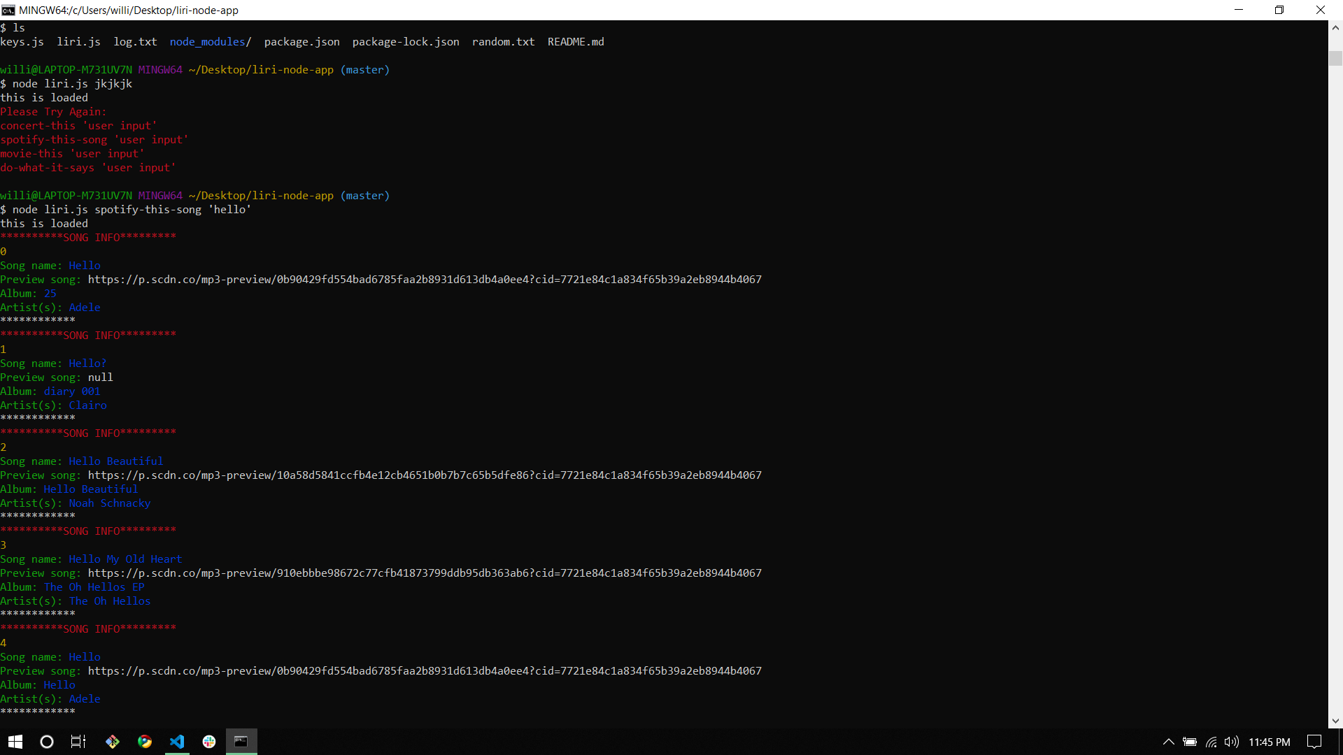 GitHub - wferebee/liri-node-app