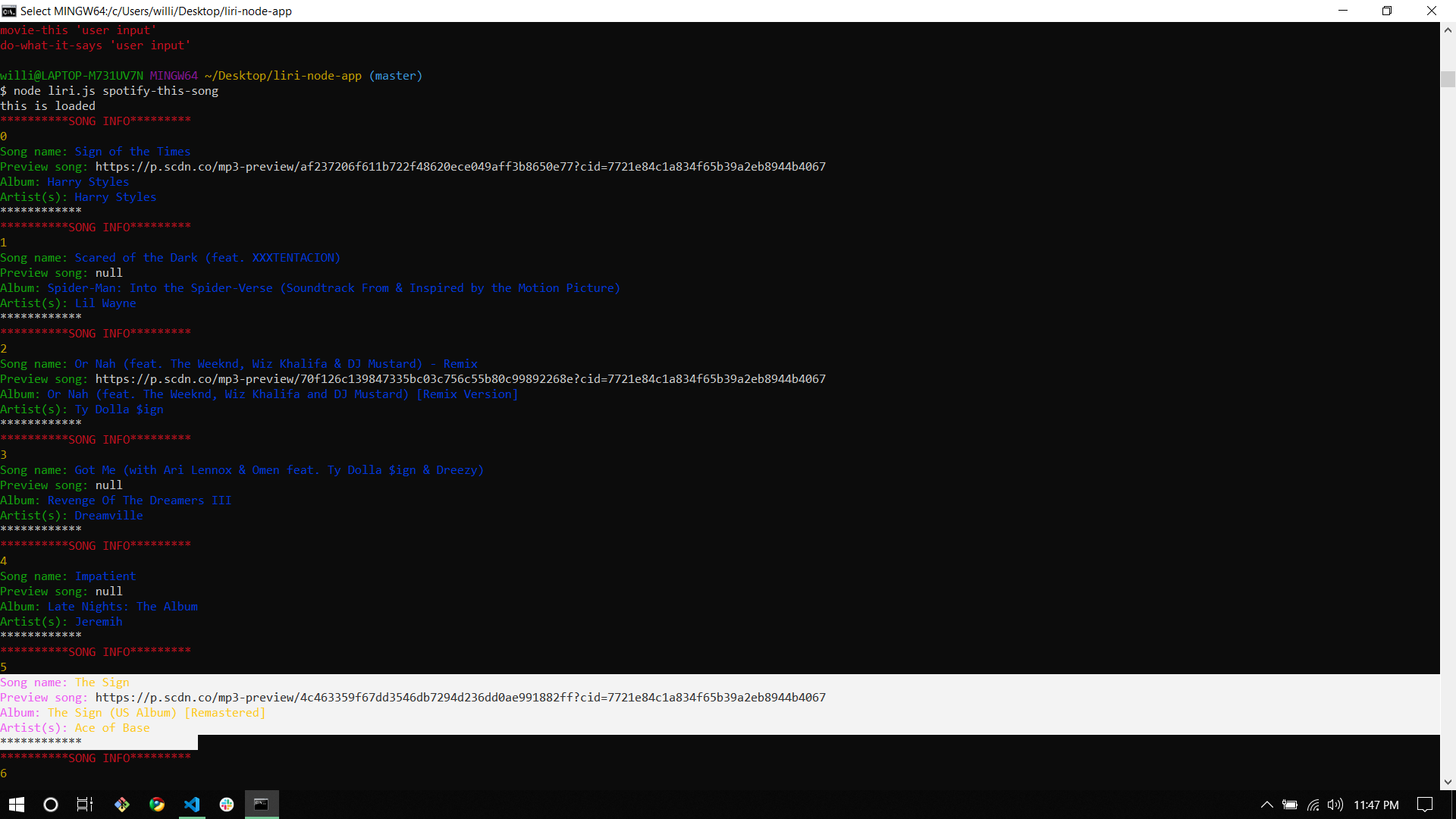 GitHub - wferebee/liri-node-app