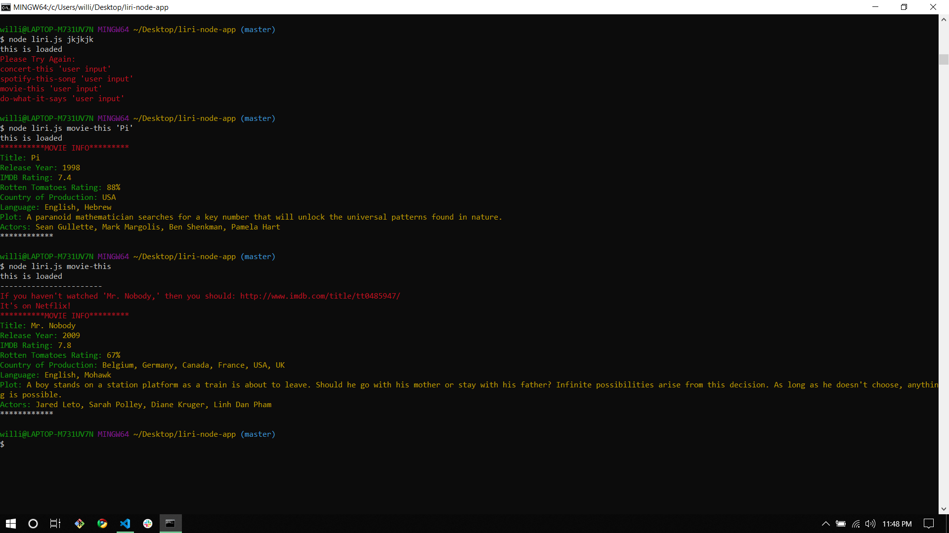 GitHub - wferebee/liri-node-app