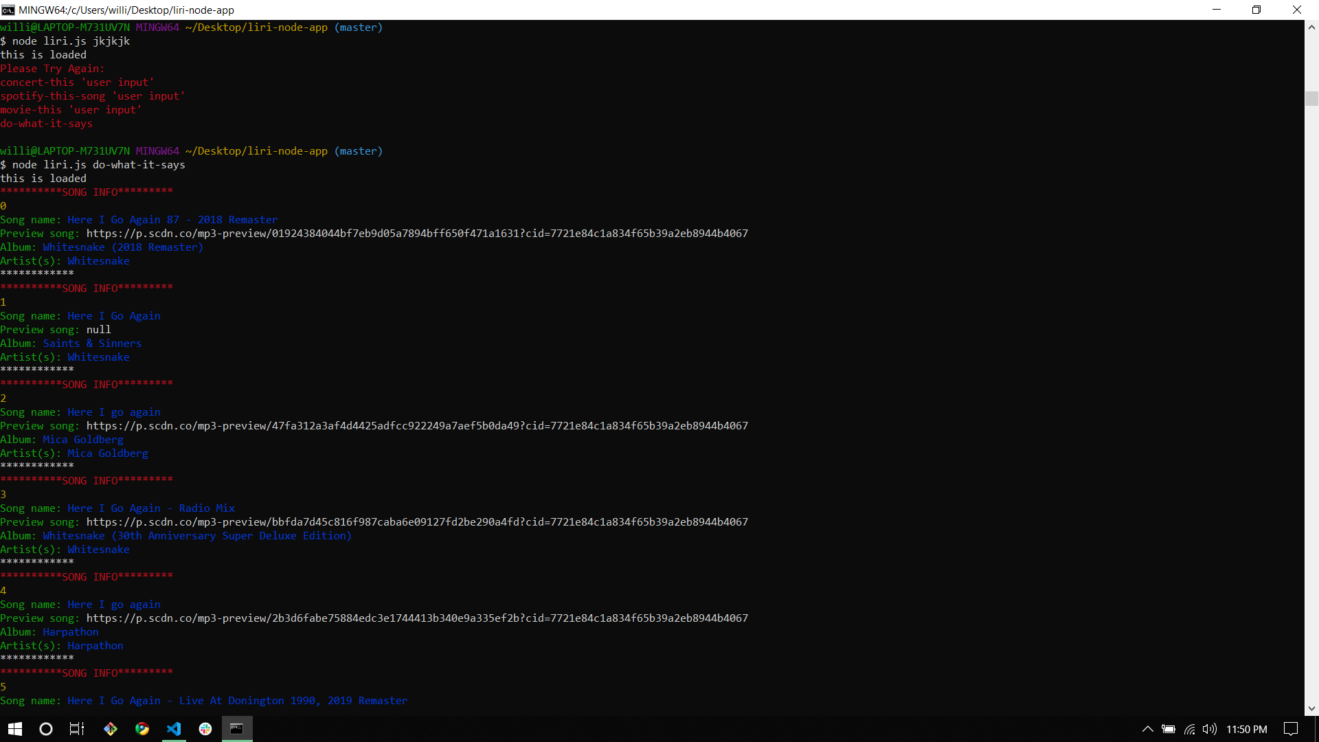 GitHub - wferebee/liri-node-app