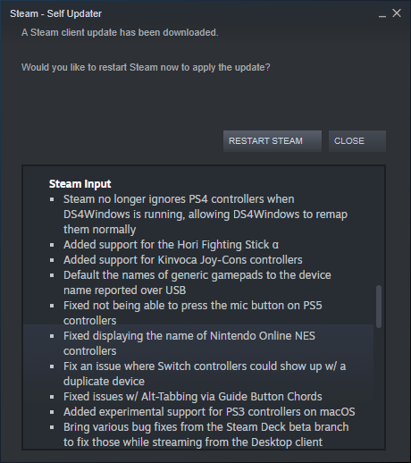 Steam no longers ignores PS4 controllers when DS4Windows is running ...