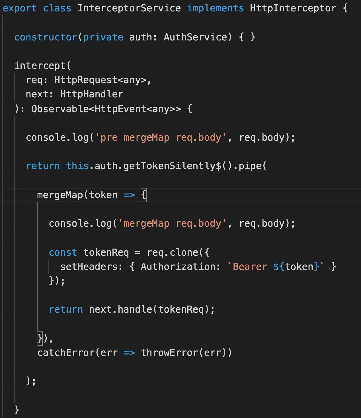 Auth0 Angular Interceptor setting req.body values to null on POST method · Issue #200 · auth0 ...