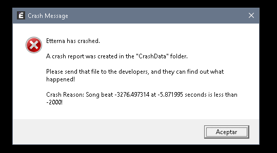 [Bug]: Loading a song with an initial bpm of >20k crashes the game · Issue #1112 · etternagame ...
