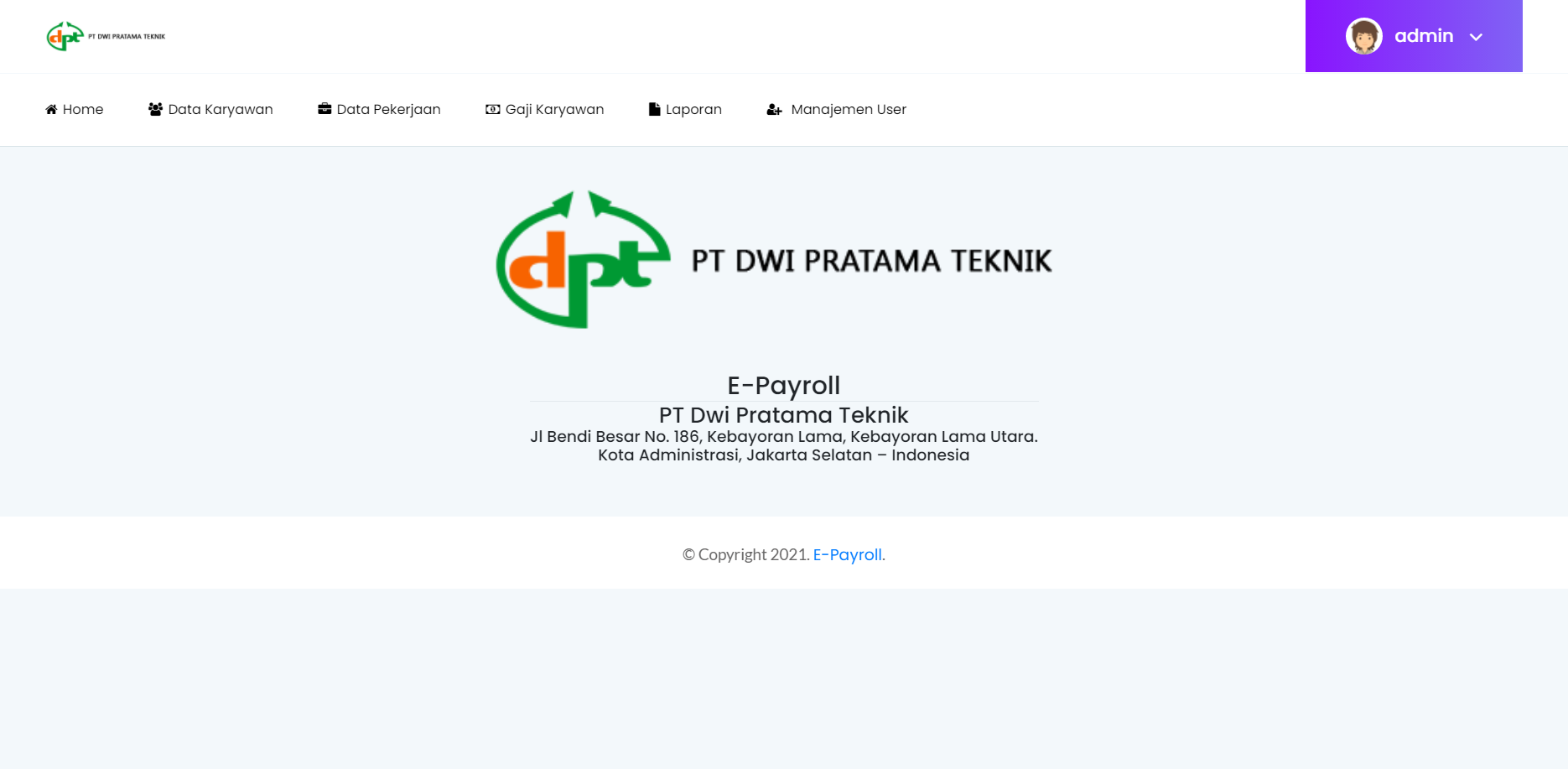 GitHub - Slametr6/e-payroll: Aplikasi Payroll PT. XYZ (Payroll Application PT. XYZ)