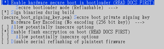 Enable Secure Boot And Flash Encryption Fail Idfgh 2612 · Issue 4692 · Espressifesp Idf · Github