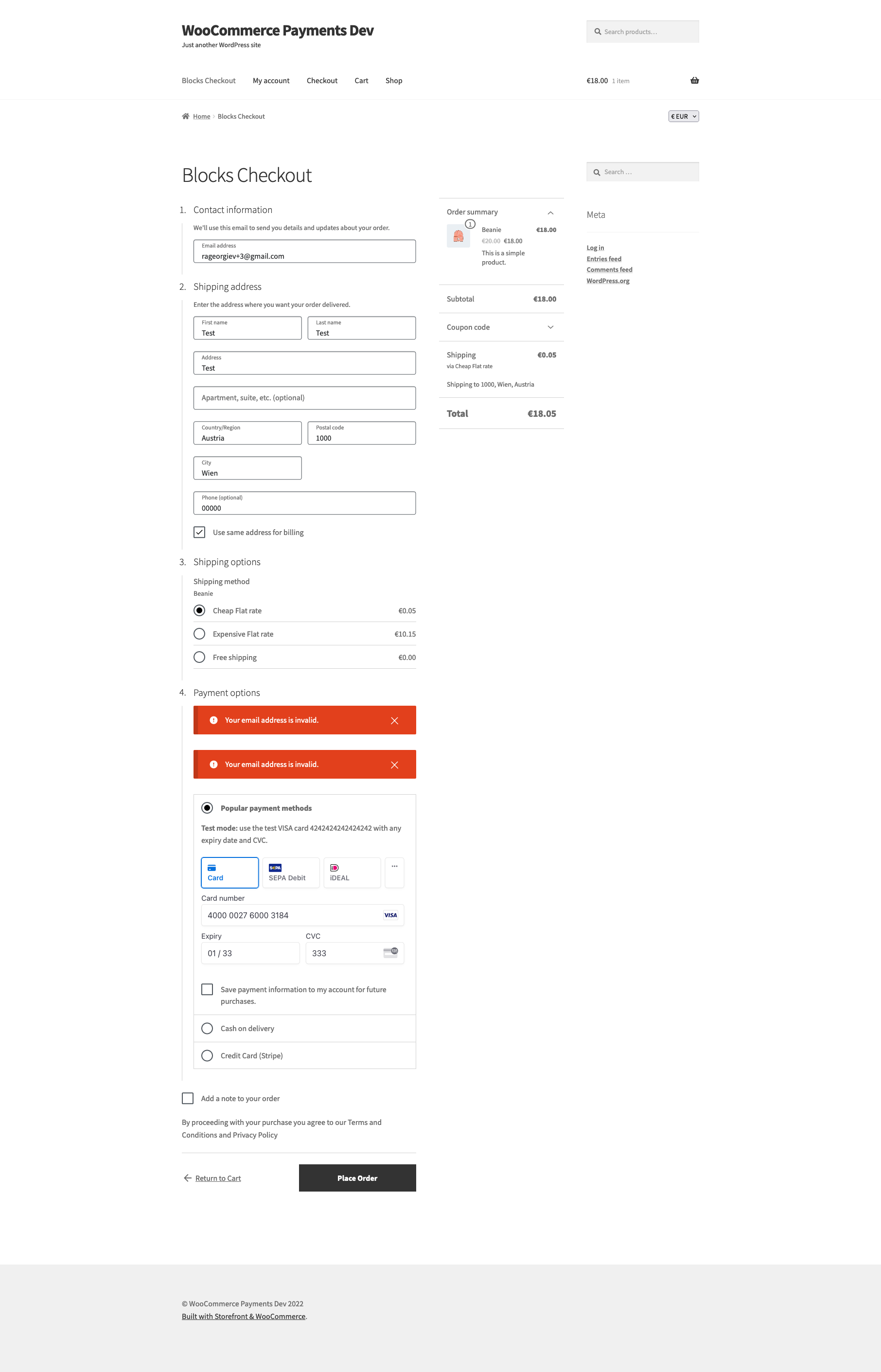 Blocks: Support the "create account" option · Issue #959 · Automattic/woocommerce-payments · GitHub