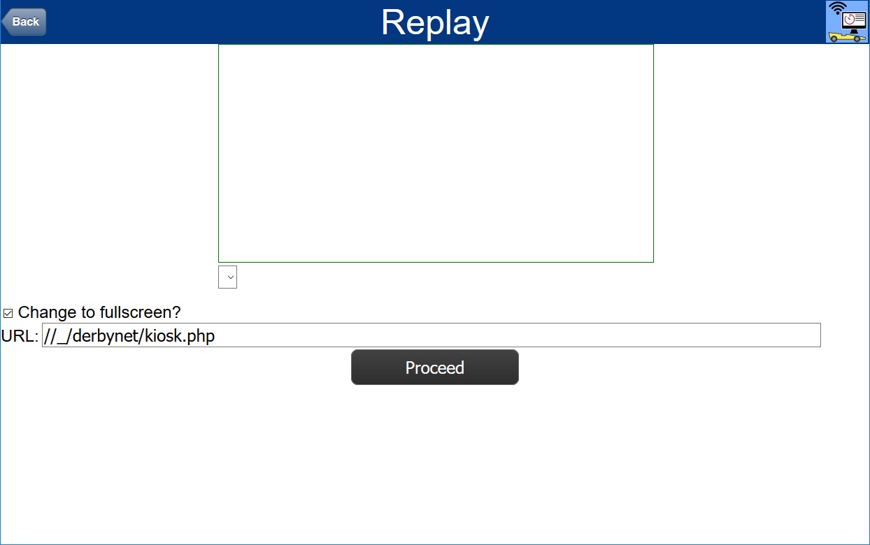 Replay kiosk missing hostname · Issue #101 · jeffpiazza/derbynet · GitHub