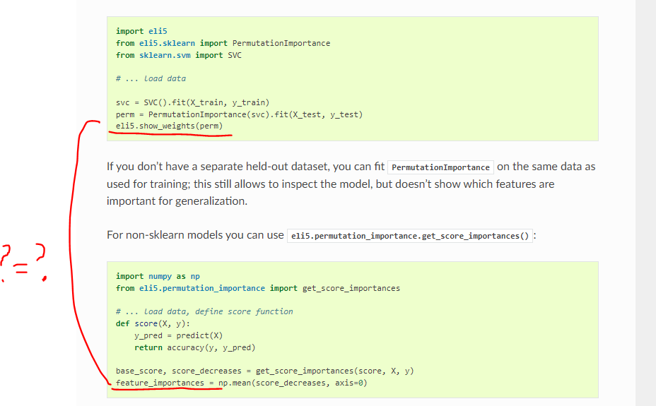 Question regarding permutation feature importance metrics implementation · Issue #383 ...