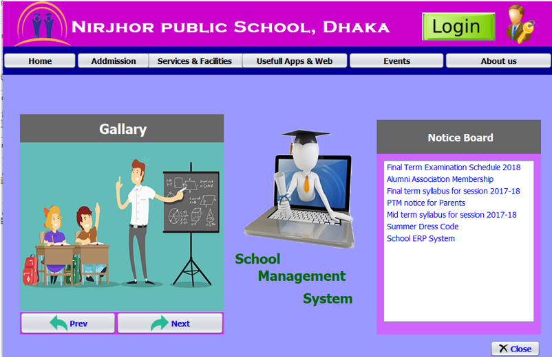 GitHub - siyamulislam/SchoolManagementSystem: A School Management ...