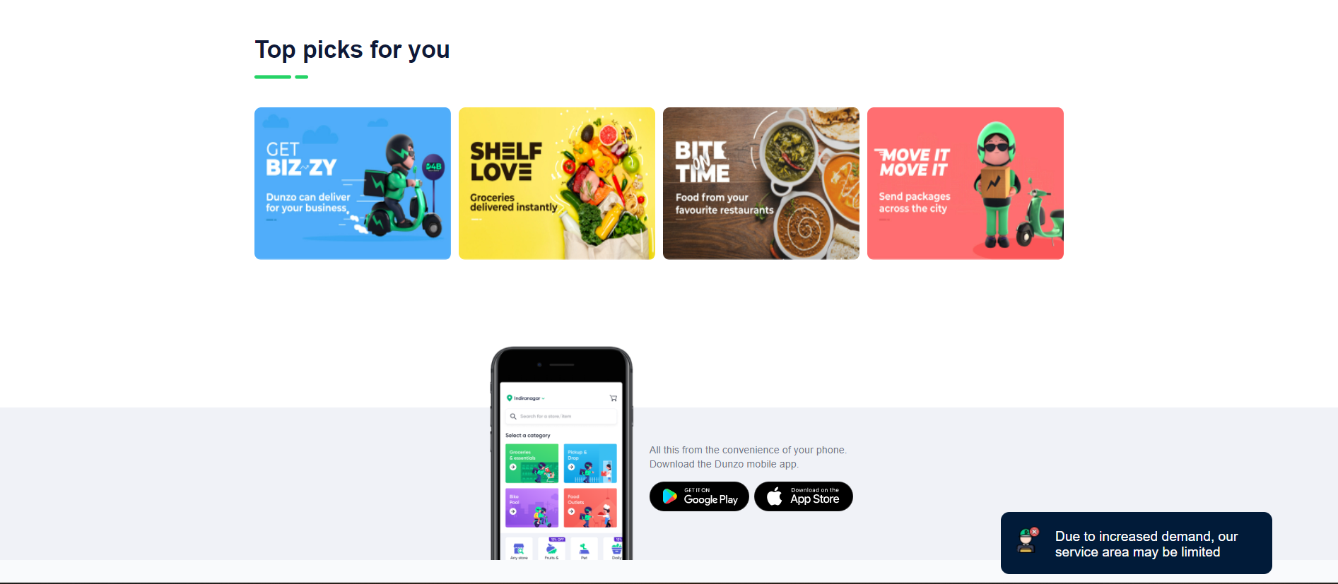 GitHub - vallabsri182000/dunzo-clone: Clone website