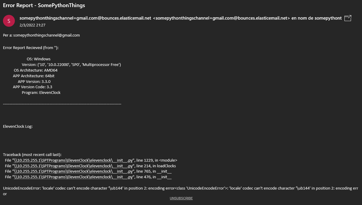 Bugissue Unicodedecodeerror · Issue 666 · Marticlimentelevenclock · Github 3050
