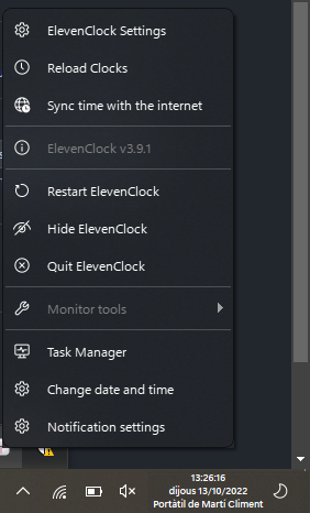 the clock is no longer in the background in full screen, · Issue #987 · marticliment/ElevenClock ...