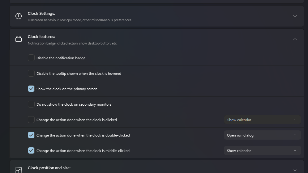 11clock ver. 3.9.6 no longer listens to Clock Features! · Issue #1053 ...