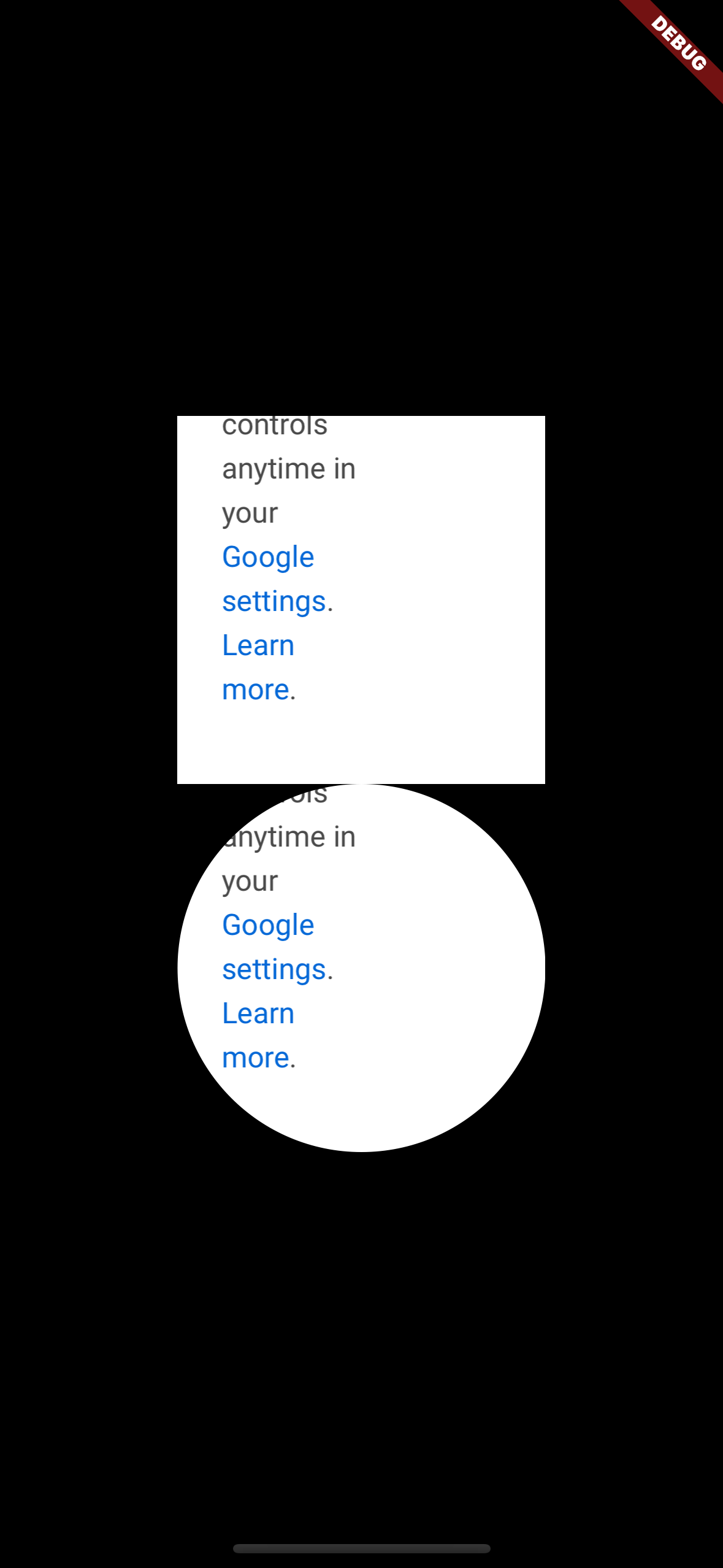 Clipping 2 or more PlatformViews on iOS only ends up clipping 1 of them · Issue #127717 ...
