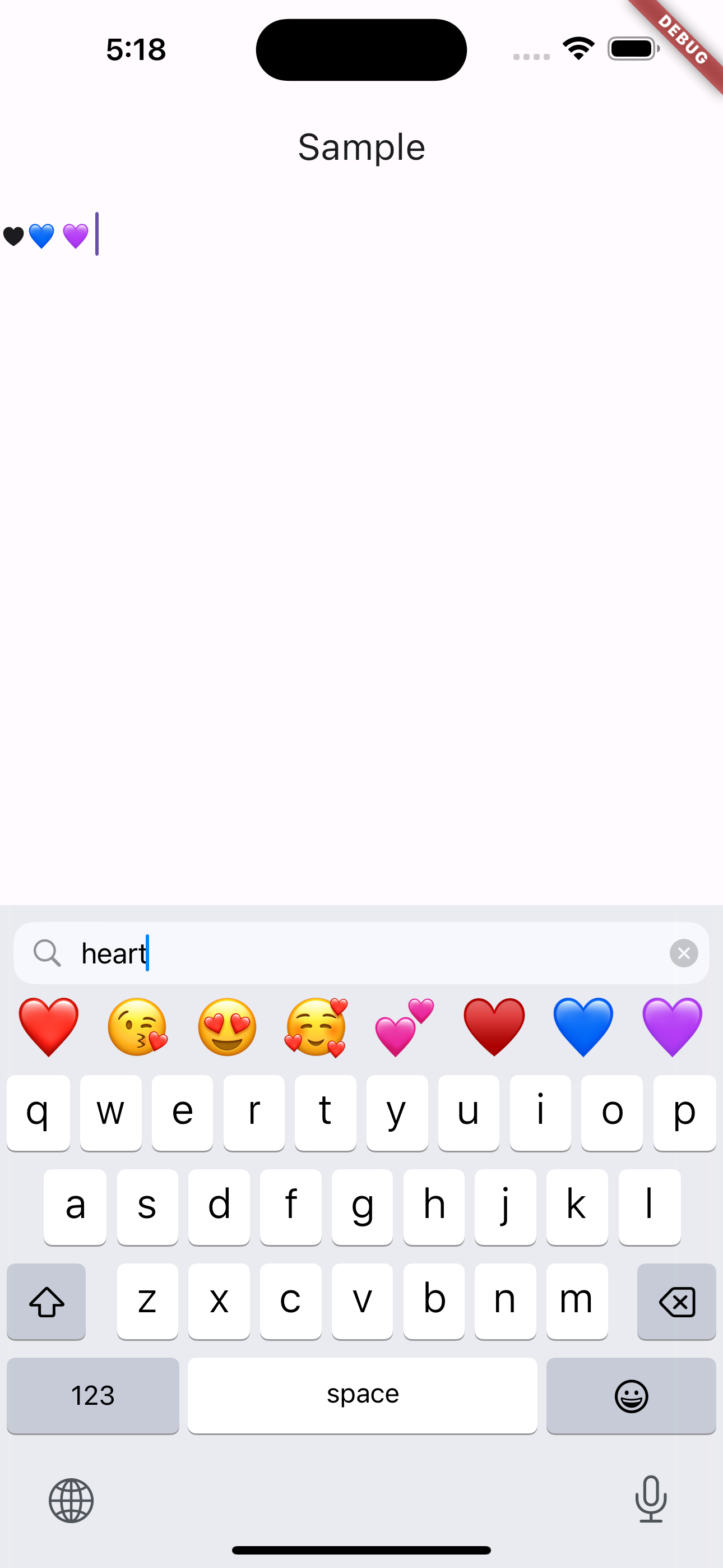 Wrong render color for emoji input from IOS keyboard · Issue #134516 · flutter/flutter · GitHub