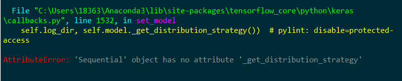 AttributeError: 'Model' object has no attribute '_get_distribution_strategy' · Issue #77 ...
