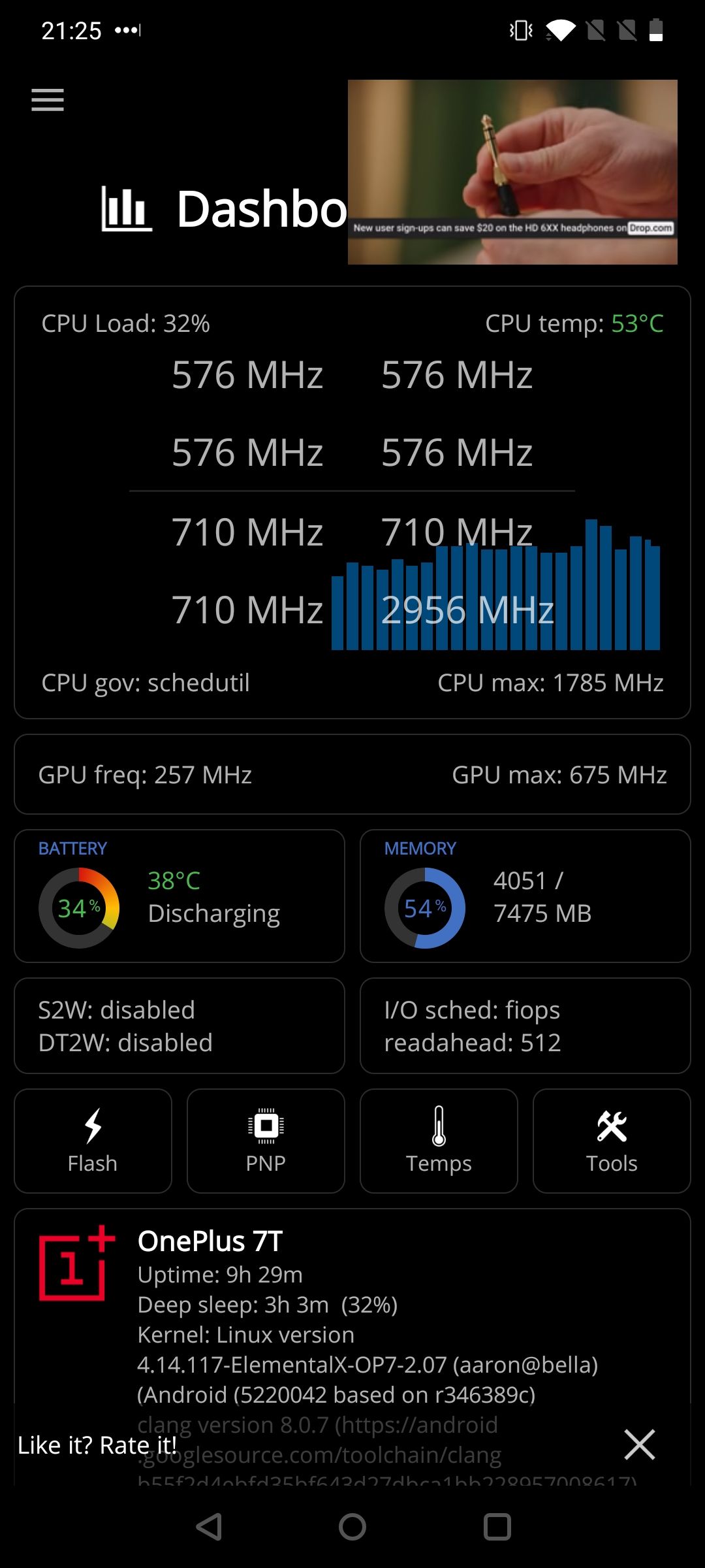 OnePlus 7T CPU stuck on maximum frequency · Issue #2154 · topjohnwu ...