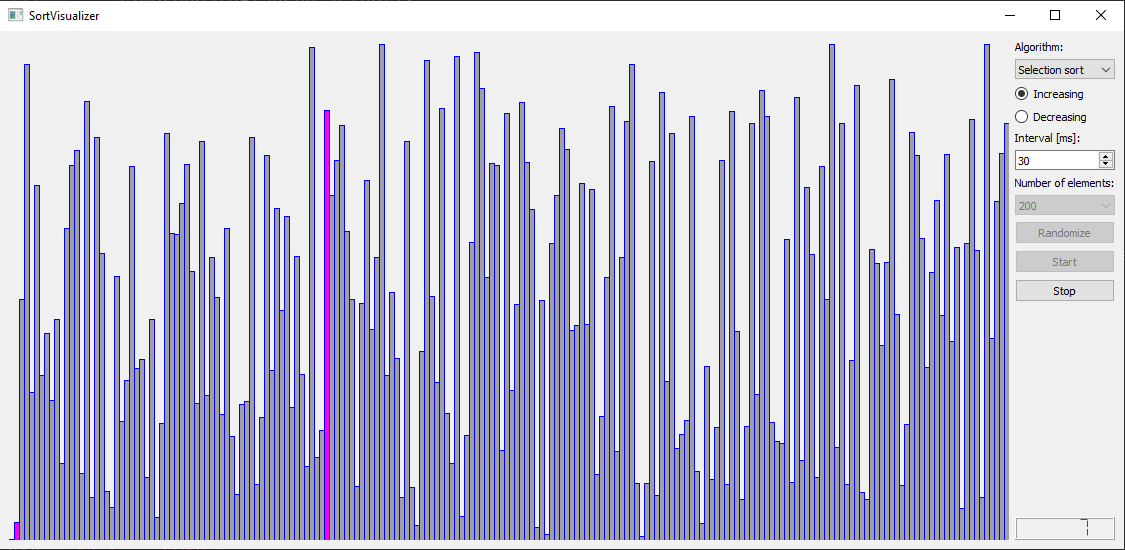Github Mitroviclsorting Algs Visualizer Sorting Algorithms Visualizer Made With C Qt