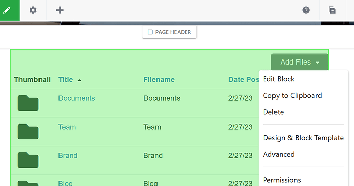 Document Library Block: Enable file uploads in Edit Mode · Issue #11500 · concretecms ...