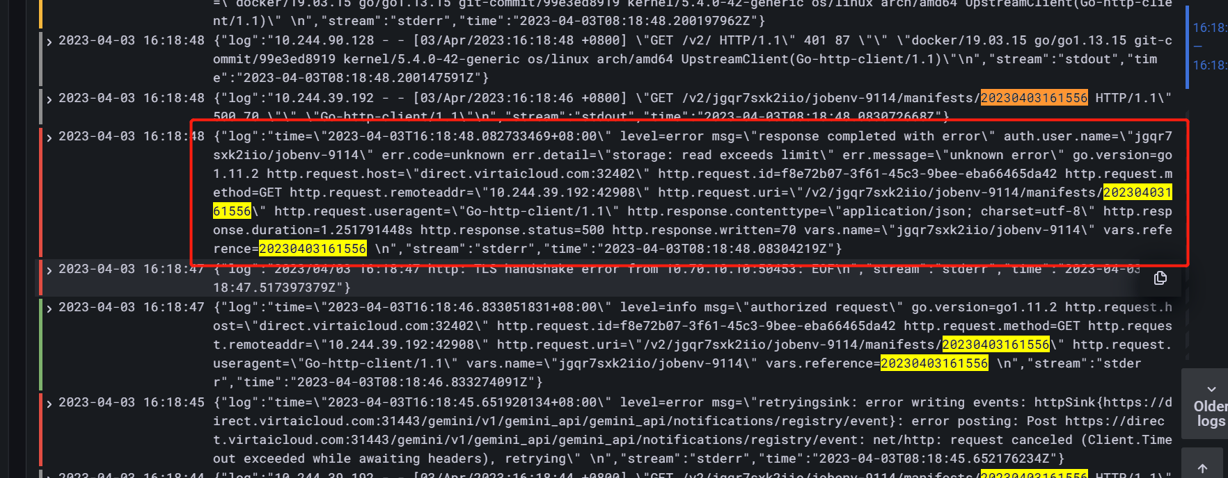 Will the registry delete the uploaded images by itself? · Issue #3874 · distribution ...