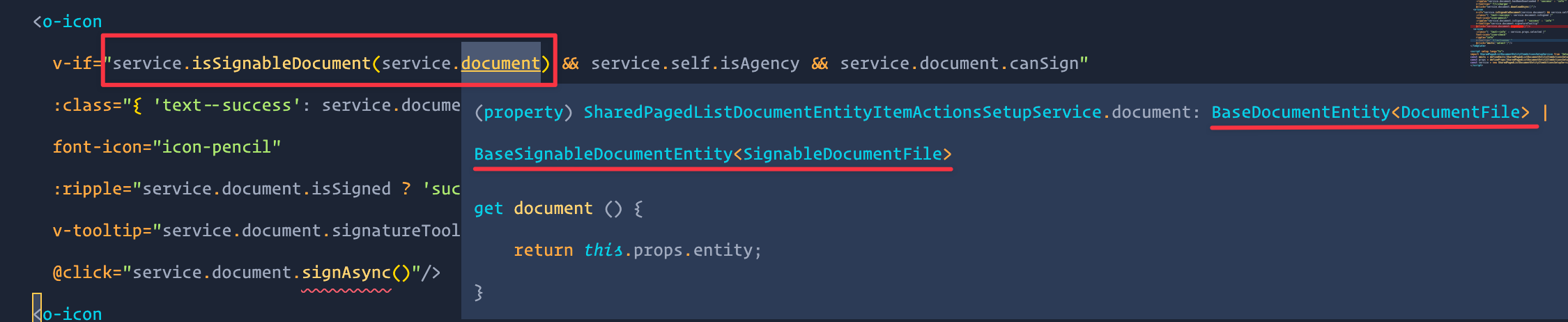 Type Inference In Template V If Is Working For Props But Not For Events · Issue 1216 · Vuejs