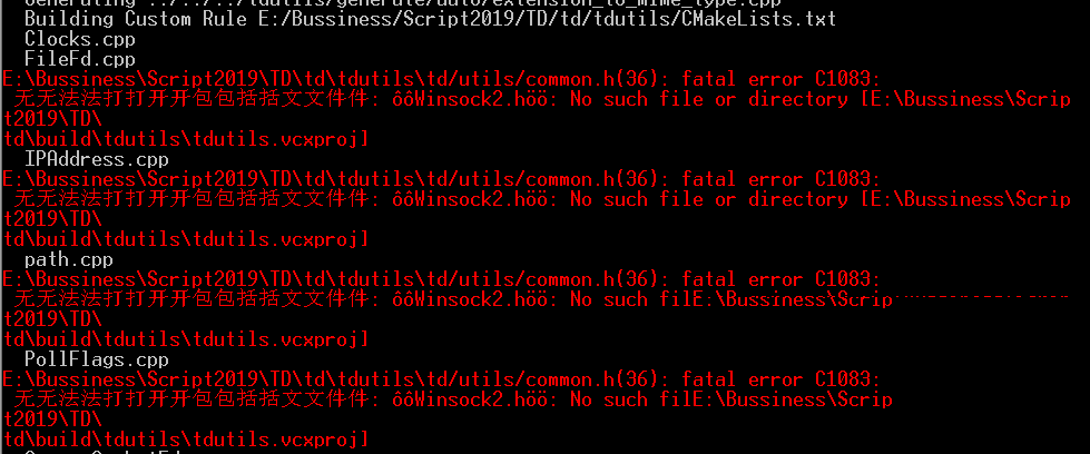 TDlib build Problem in win\c#\.net core · Issue #631 · tdlib/td · GitHub